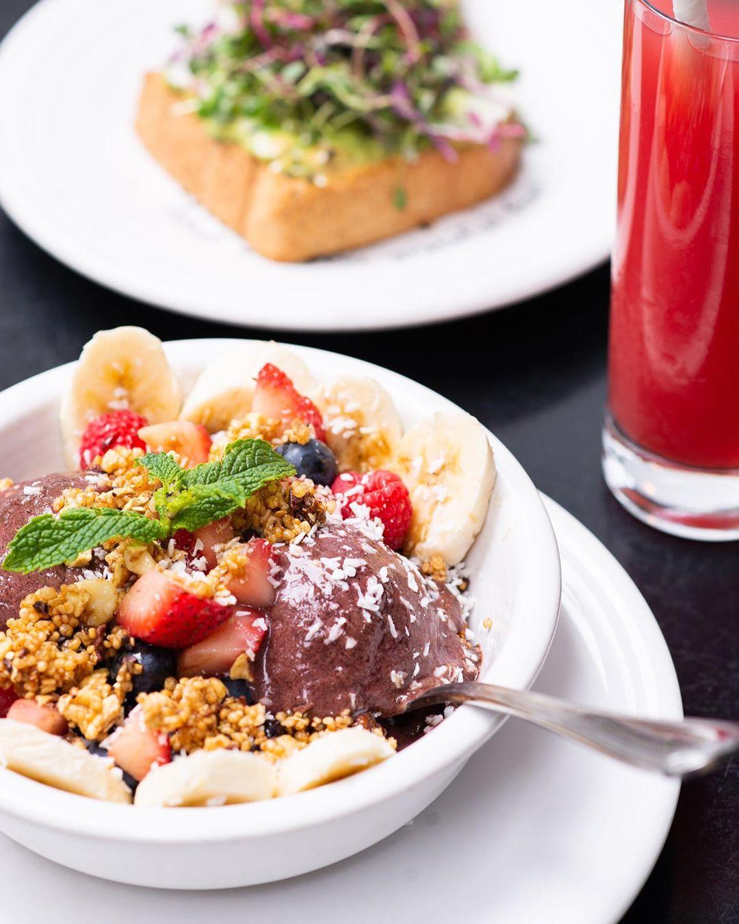 Cafe Gratitude menu in Newport Beach, California, USA