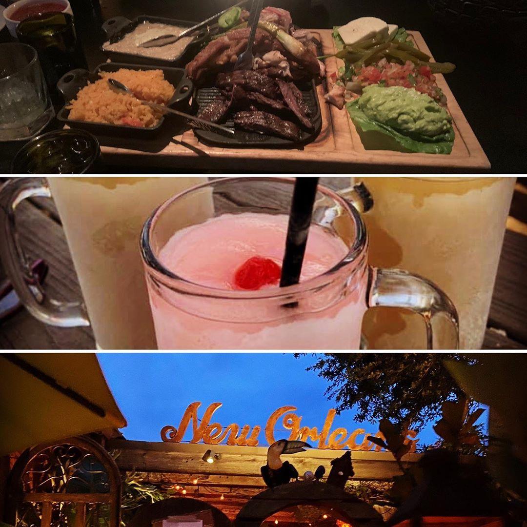 The Velvet Cactus menu in New Orleans, Louisiana, USA