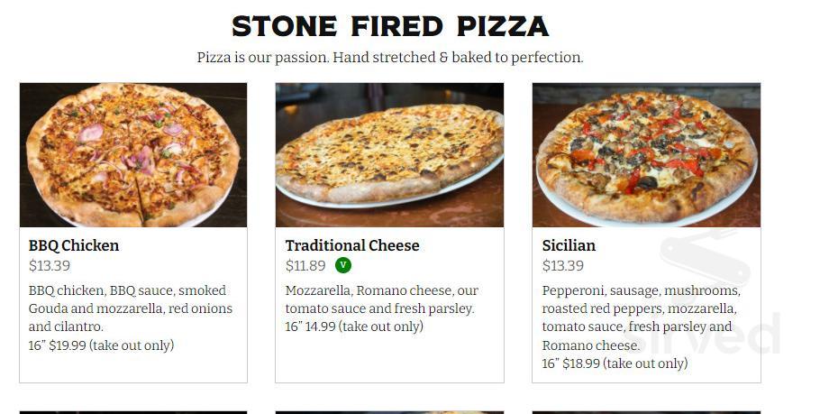 Menu - North Syracuse NY's CopperTop Tavern North Syracuse | Sirved