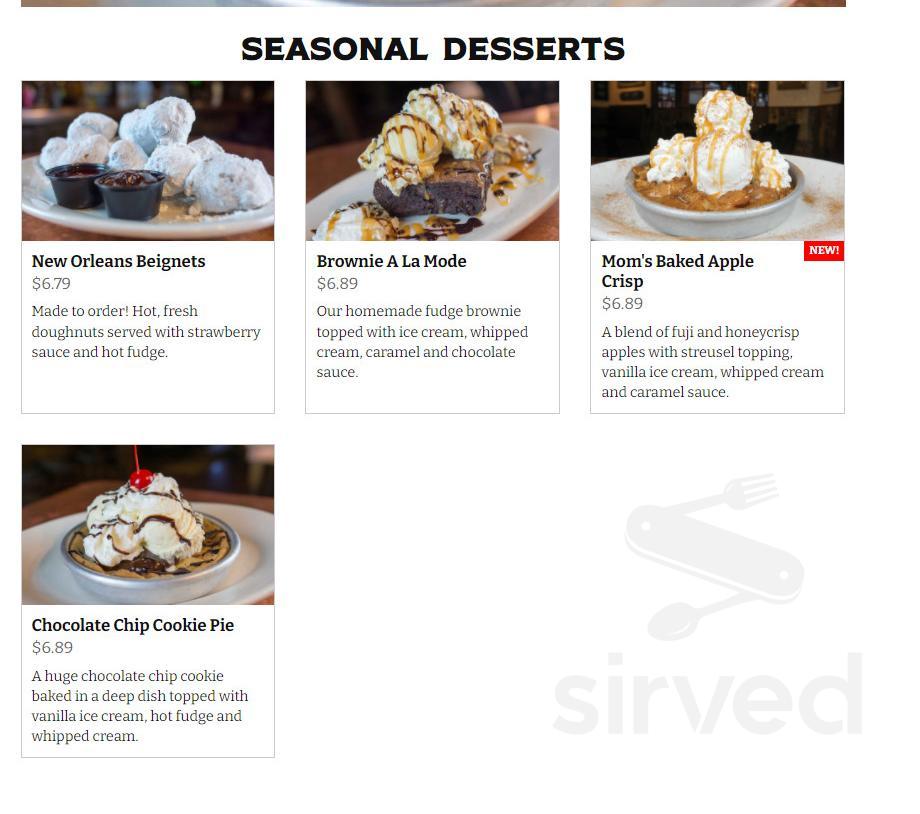 Menu for CopperTop Tavern North Syracuse in North Syracuse, NY | Sirved