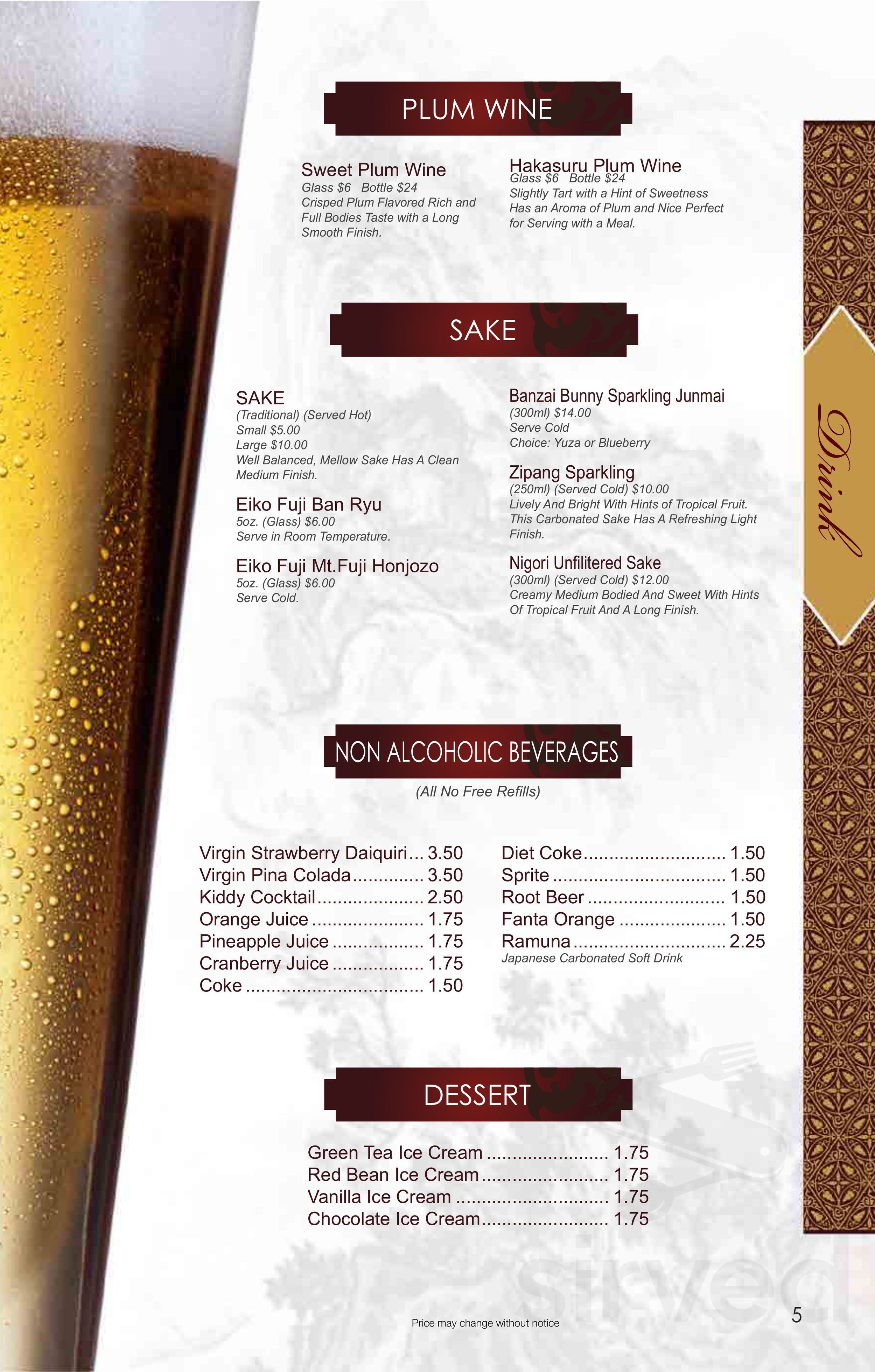 Chi Tung Restaurant menu in Evergreen Park, Illinois, USA