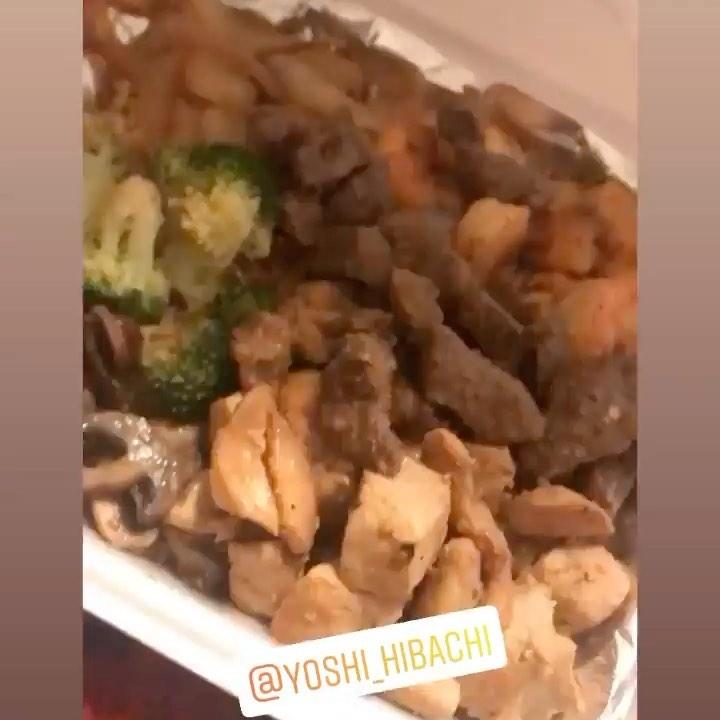 Yoshi Hibachi Grille menu in Detroit, Michigan, USA