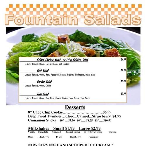 Garrett Fountain (Garrett) menu in Garrett, Kentucky, USA