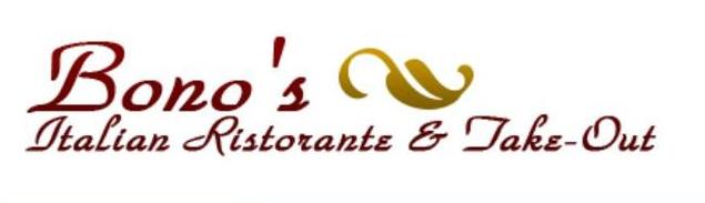 Menu for Bono's Italian Restaurant in Golden, CO | Sirved