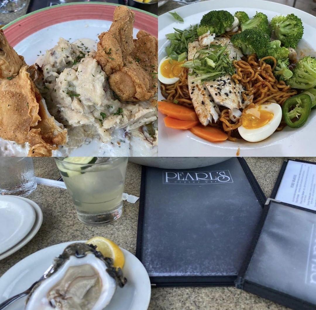 Pearl's Oyster Bar menu in Oklahoma City, Oklahoma, USA