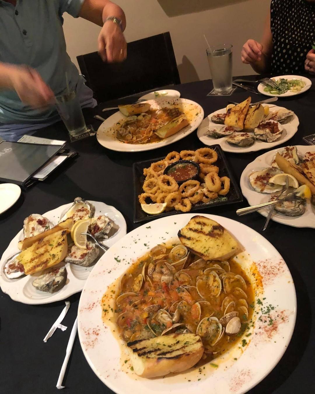 Pearl's Oyster Bar menu in Oklahoma City, Oklahoma, USA