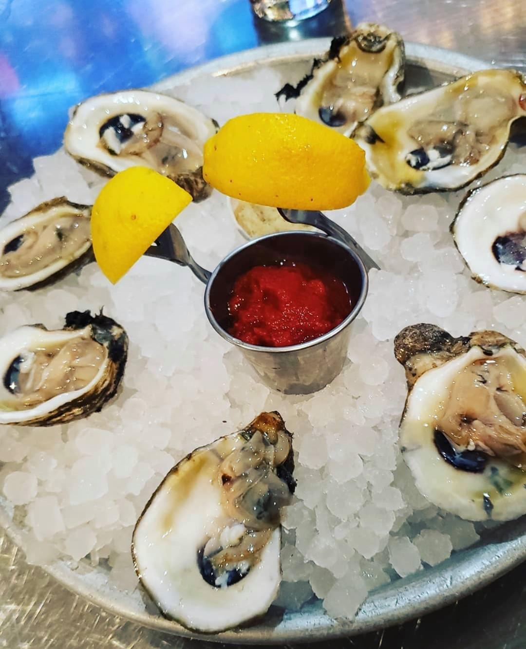 Pearl's Oyster Bar menu in Oklahoma City, Oklahoma, USA