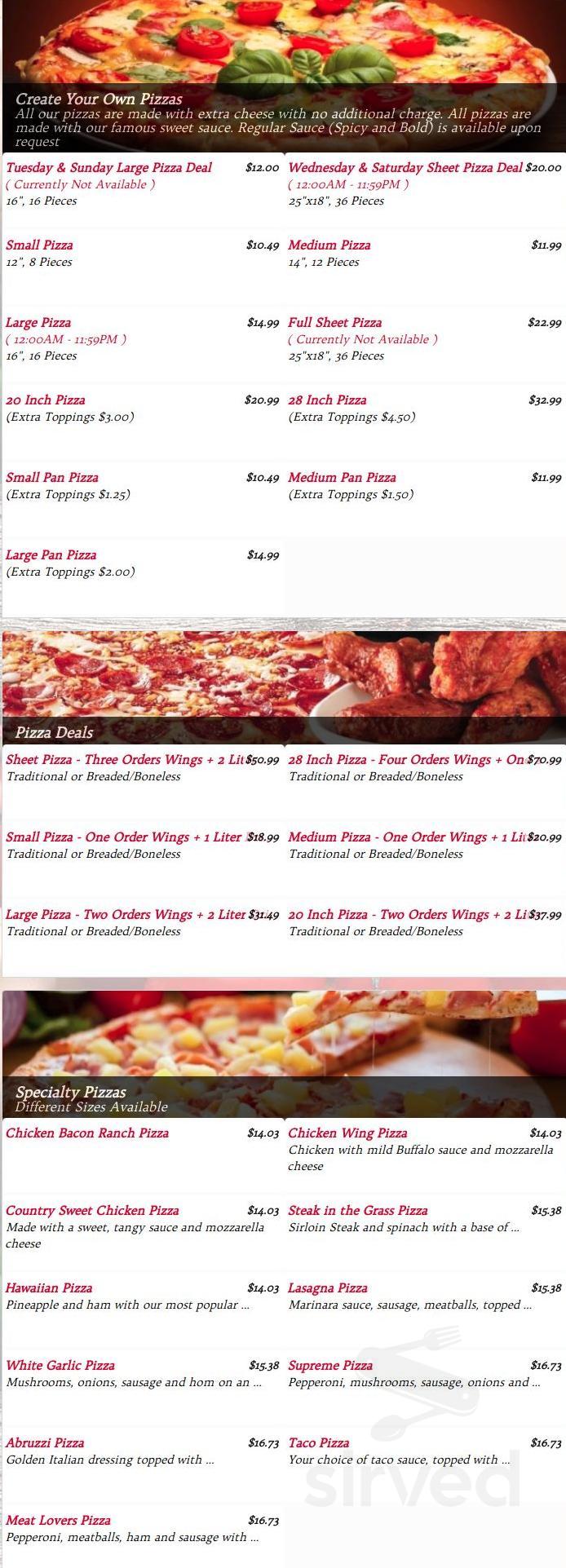 Ralph & Rosie Delicatessen menus in Bergen, New York, United States