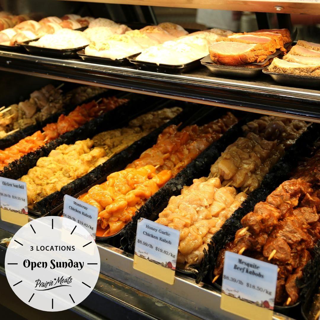 Prairie Meats menu in Saskatoon, Saskatchewan, Canada