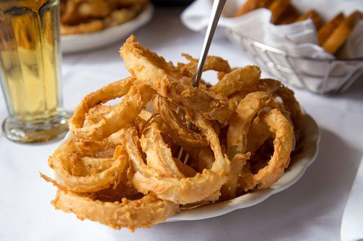 The Hubbell House menu in Mantorville, Minnesota, USA