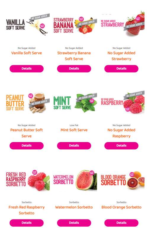 FroGurt Frozen Yogurt menu in Glenview, Illinois, USA