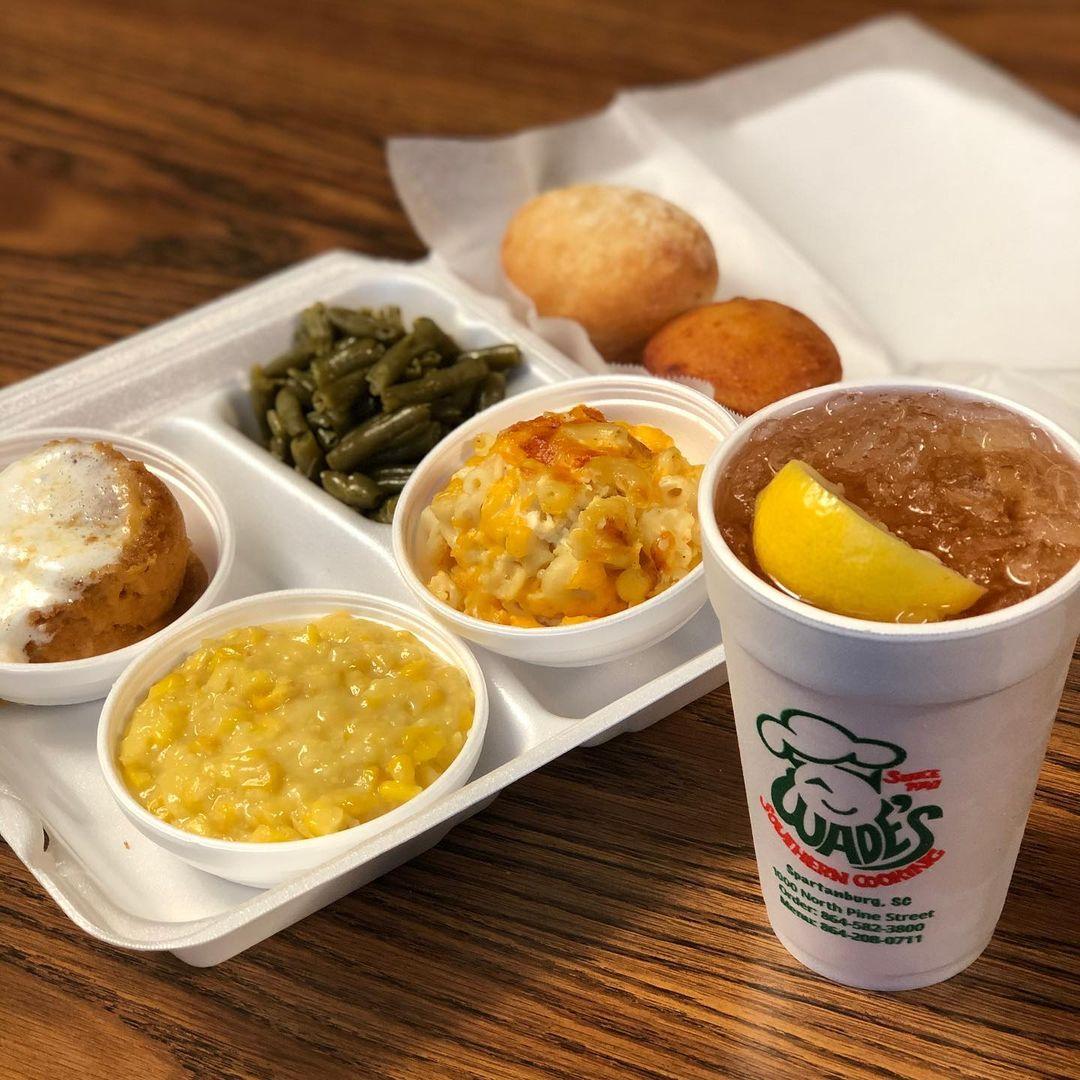 Wade's Restaurant menu in Spartanburg, South Carolina, USA