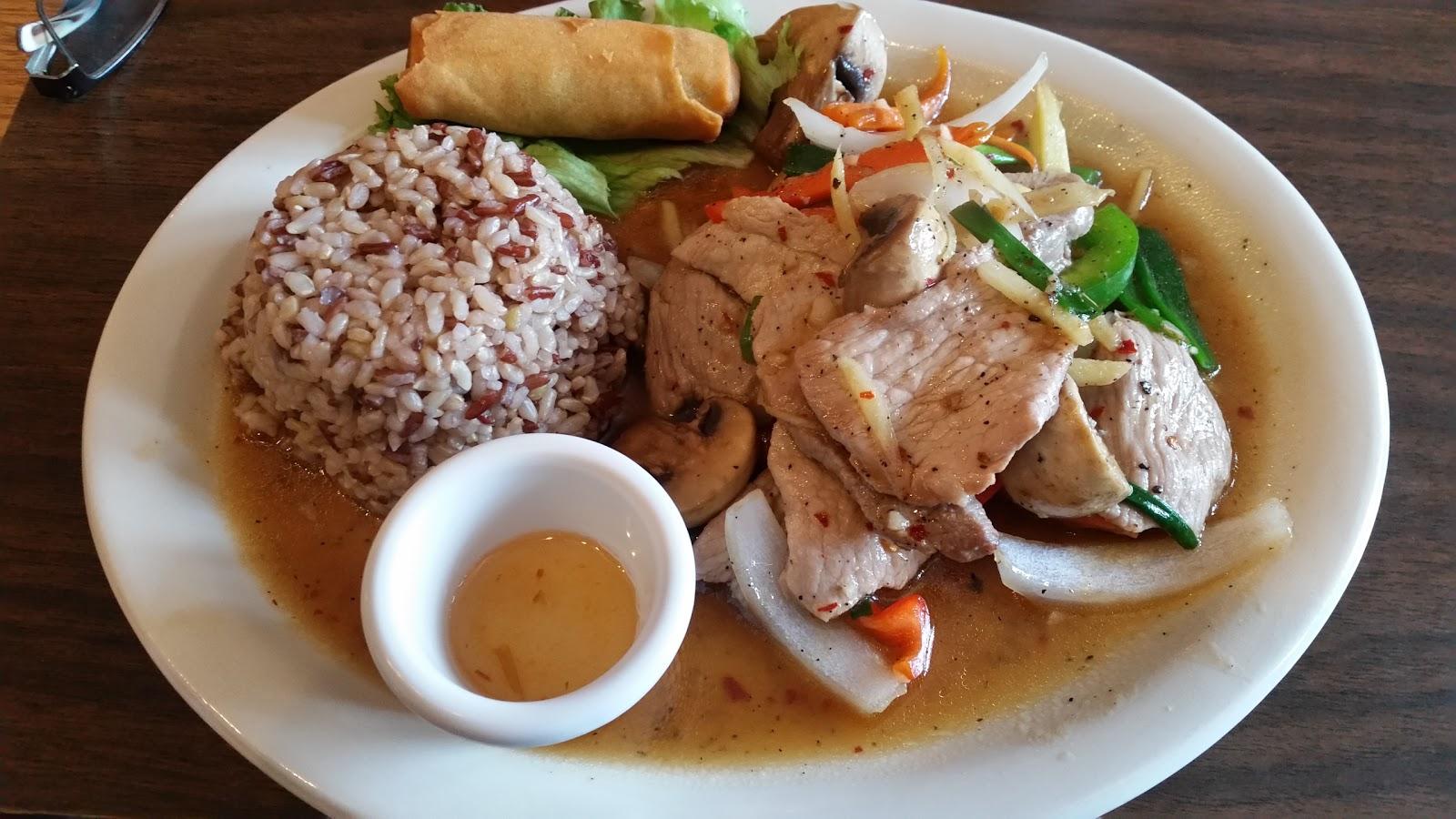 Thai Texas menu in Arlington, Texas, USA