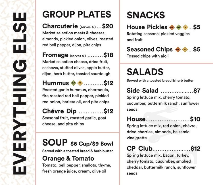 Cherry Picker Package X Fare menu in Springfield, Missouri, USA