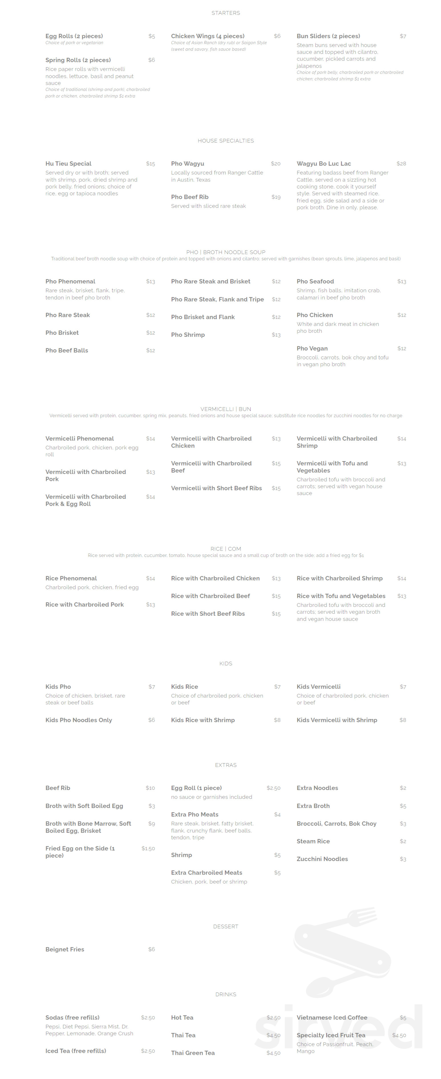 Barbounia menu in New York, New York, USA