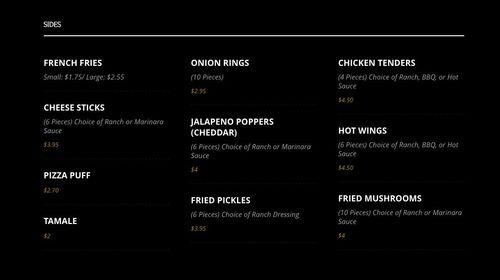 Jay's Beef of Harwood Heights menu in Harwood Heights, Illinois, USA