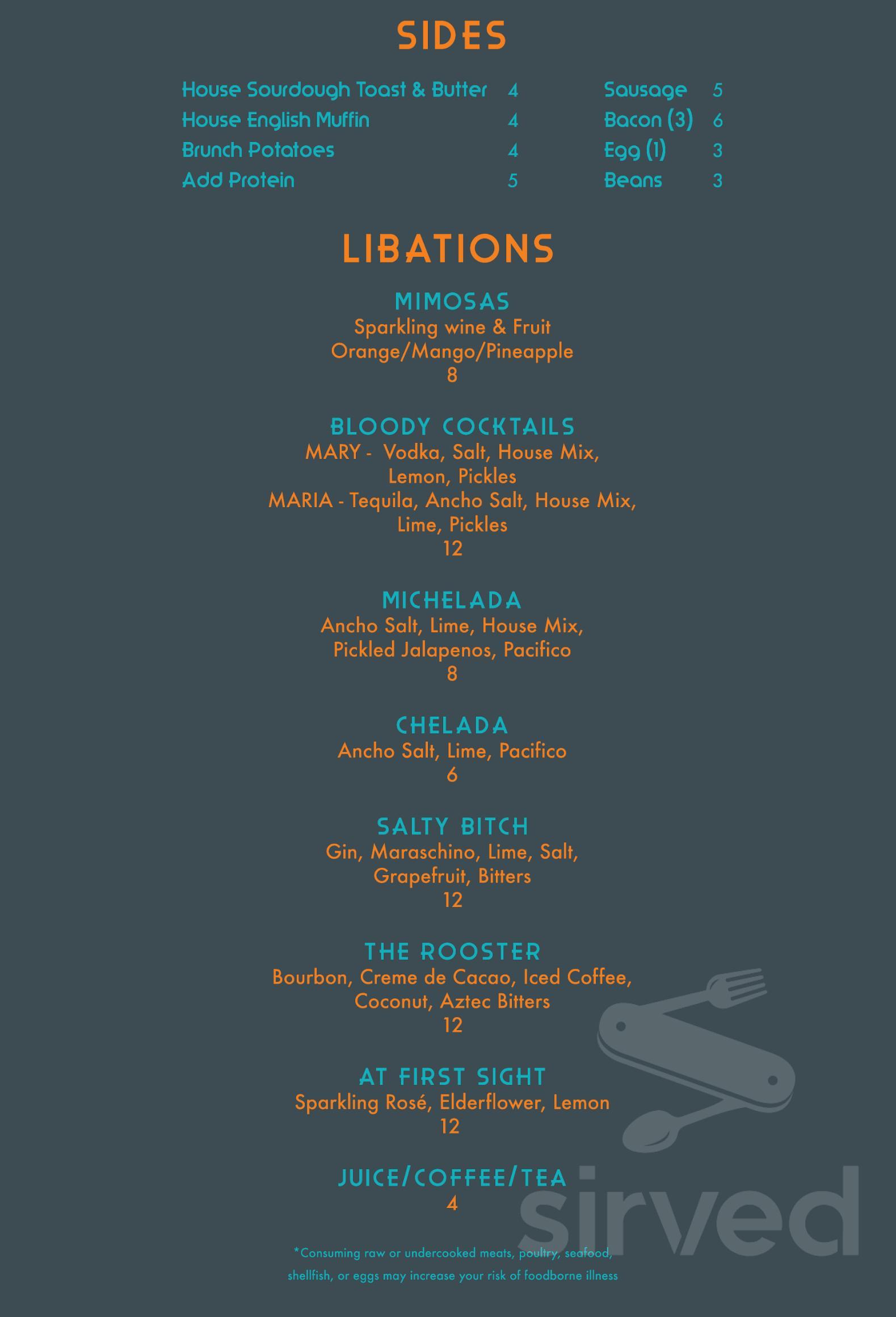 Hey Sailor! menu in Searsport, Maine, USA