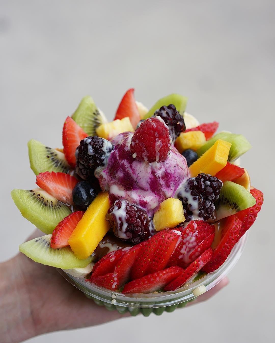 Juice Tap menu in Jacksonville, Florida, USA