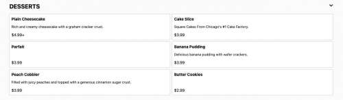 Super Sharks Fish & Chicken menu in Indianapolis, Indiana, USA