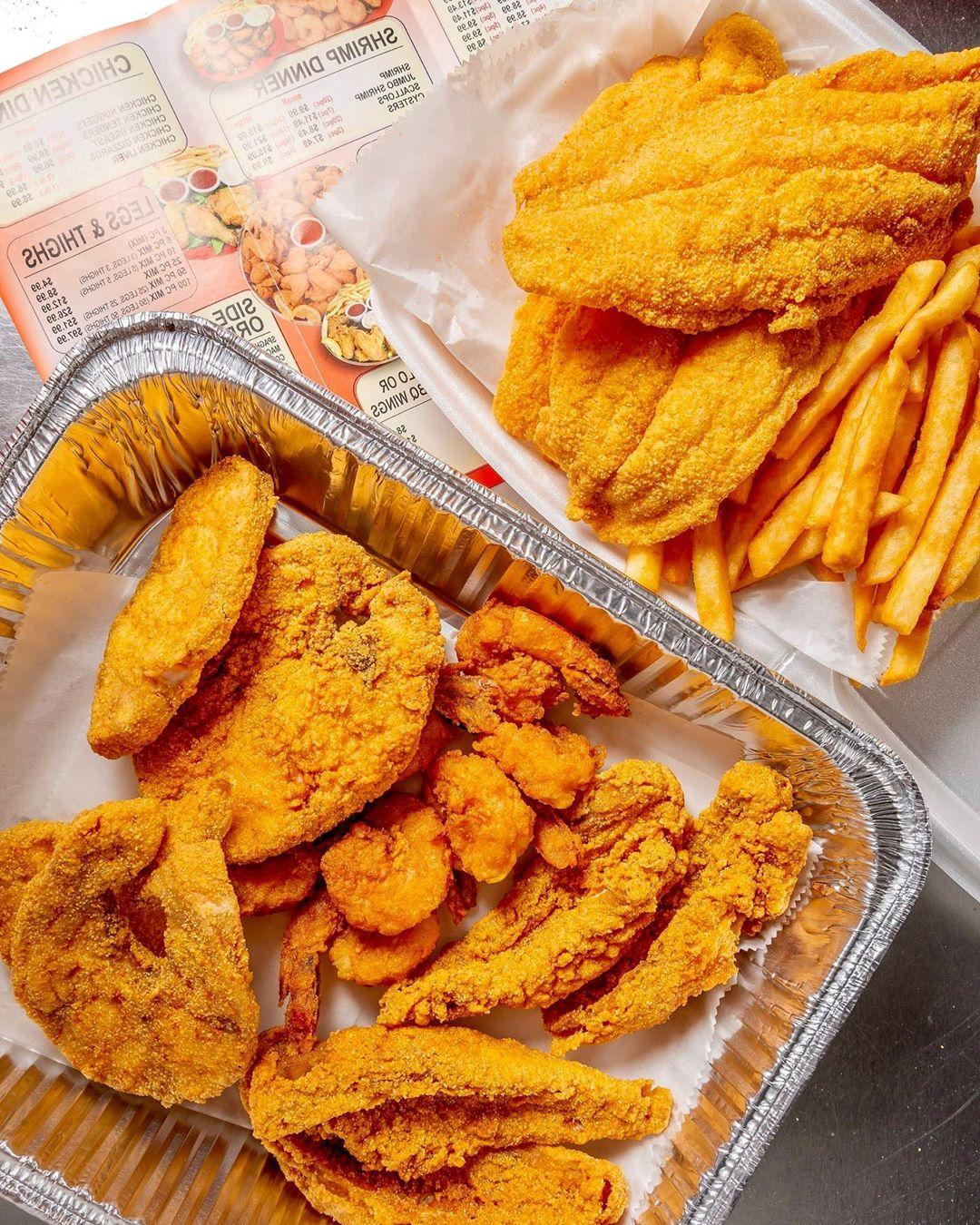 Super Sharks Fish & Chicken menu in Indianapolis, Indiana, USA