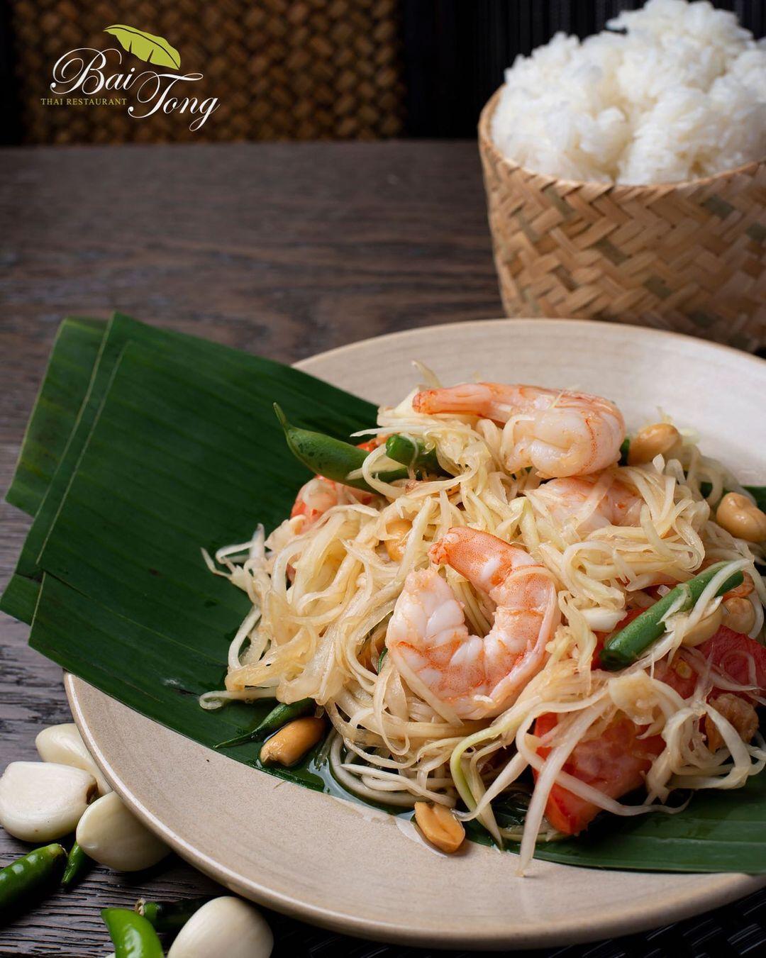 Bai Tong Thai Restaurant - Tukwila menus in Tukwila, Washington, United ...