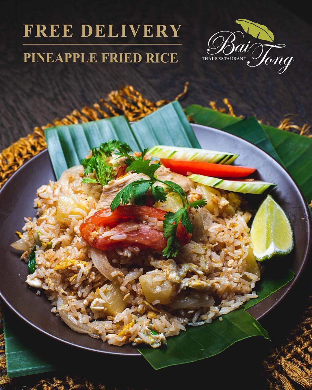 Bai Tong Thai Restaurant - Tukwila menus in Tukwila, Washington, United ...