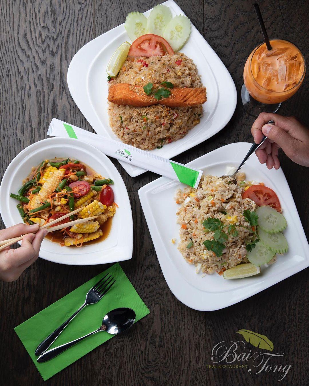 Bai Tong Thai Restaurant - Tukwila menus in Tukwila, Washington, United ...