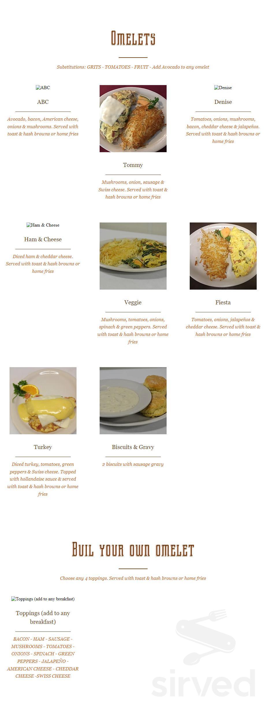 Jay Jay Cafe menu in Arlington, Texas, USA