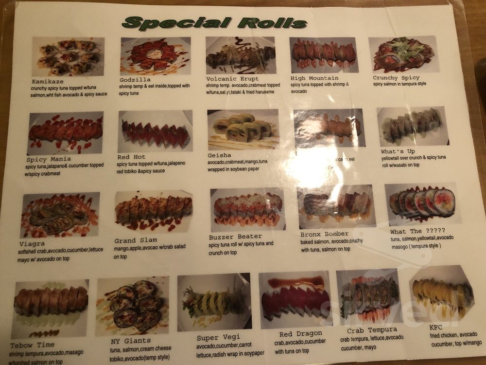 Arigato menus in North Haledon, New Jersey, United States