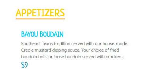 Menu for Neches River Wheelhouse in Port Neches, TX | Sirved