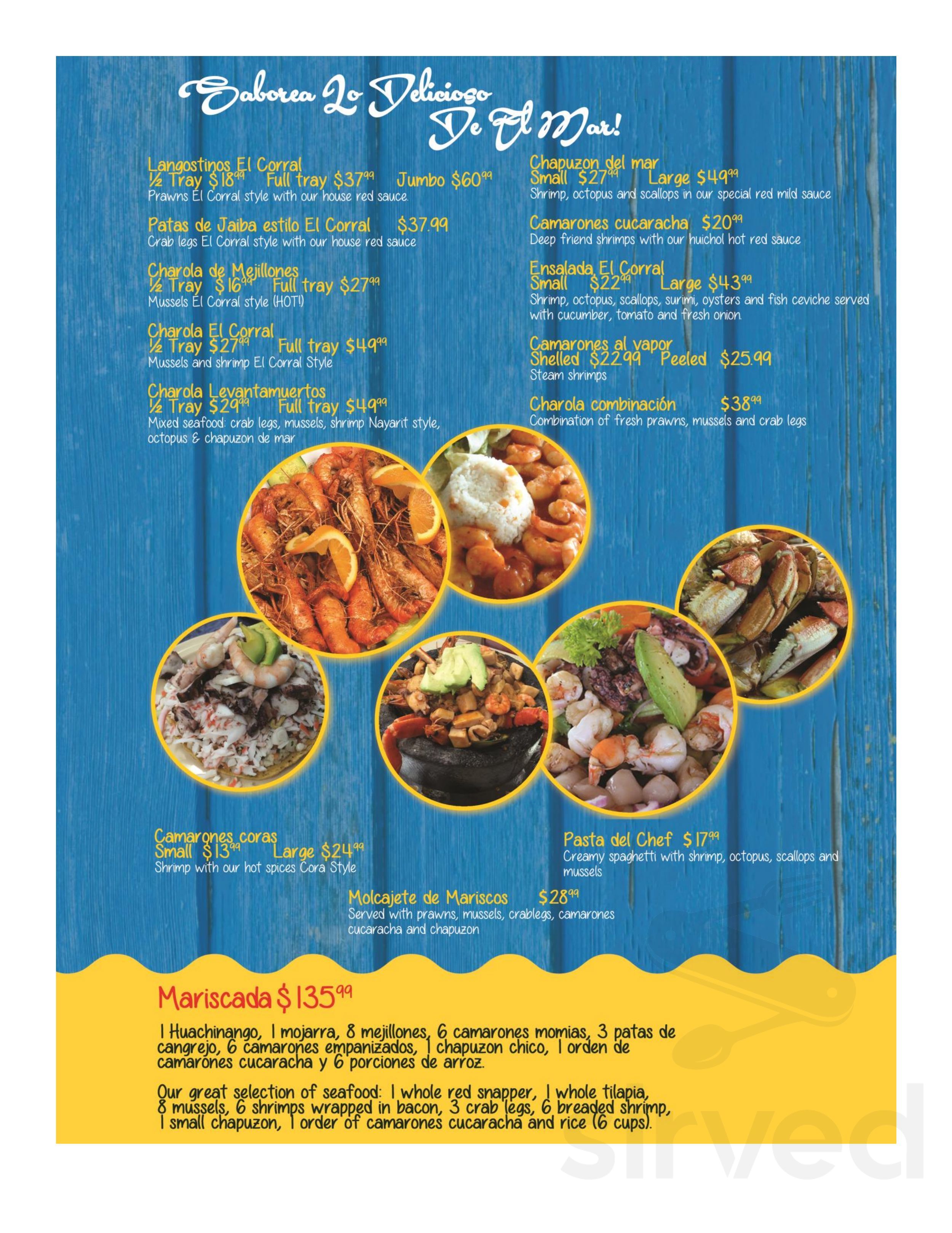 Riviera Nayarit menus in Beach Park, Illinois, United States