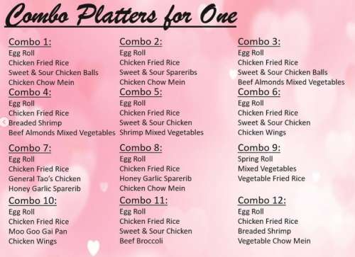 Yummy Chow Chinese Restaurant menu in Delhi, Ontario, Canada