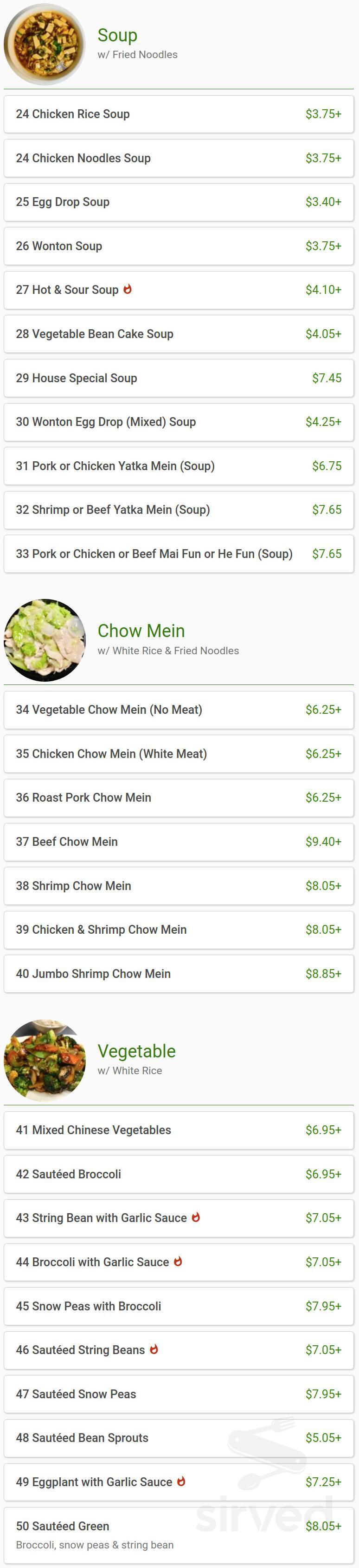 Golden Harbor menu in Queens, New York, USA