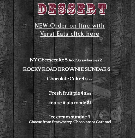Sandy Family Restaurant & Ria's Bar Menu - Sandy, Oregon | Sirved