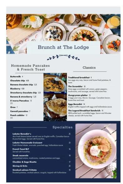 The Lodge at Silver Sands menu in East Haven, Connecticut, USA