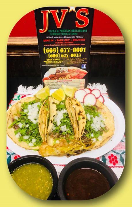 Jv's Pizza & Mexican Restaurant menu in Pleasantville, New Jersey, USA