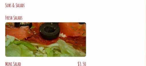 Menu for Napoleon's Pizza in Parma, OH | Sirved