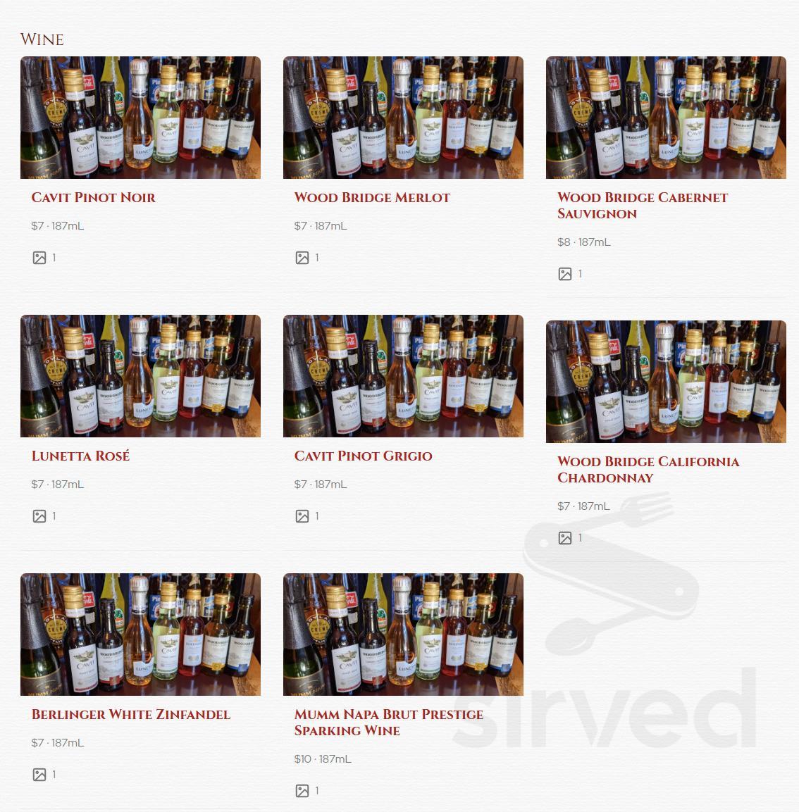 Simple Simon's Bakery & Bistro menu in Riverside, California, USA