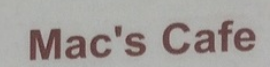 Menu for Mac's Cafe in Ardmore, OK | Sirved