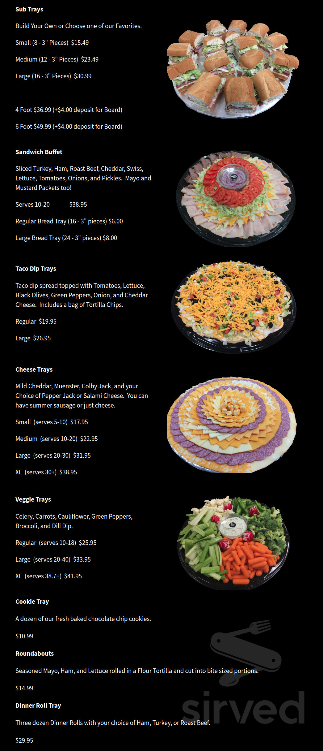 Eaton's Fresh Pizza - Park Avenue menus in Fond du Lac, Wisconsin ...