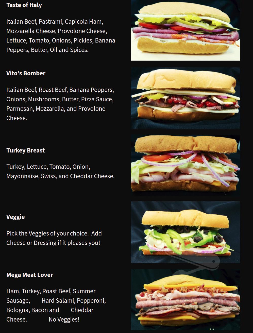 Eaton's Fresh Pizza - Park Avenue menus in Fond du Lac, Wisconsin ...