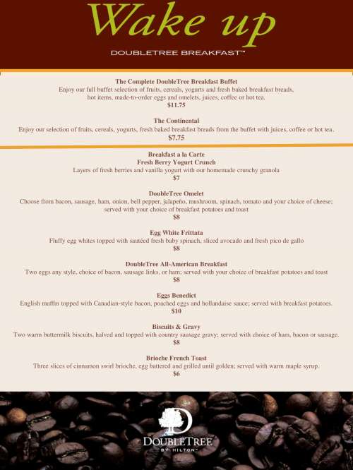 Bistro 301 menu in Bentonville, Arkansas, USA