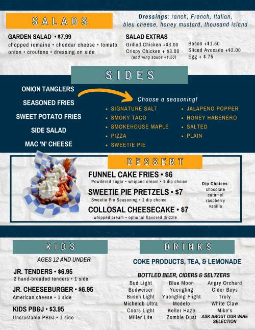 Fry'D & Chop'D menu in Huntingburg, Indiana, USA