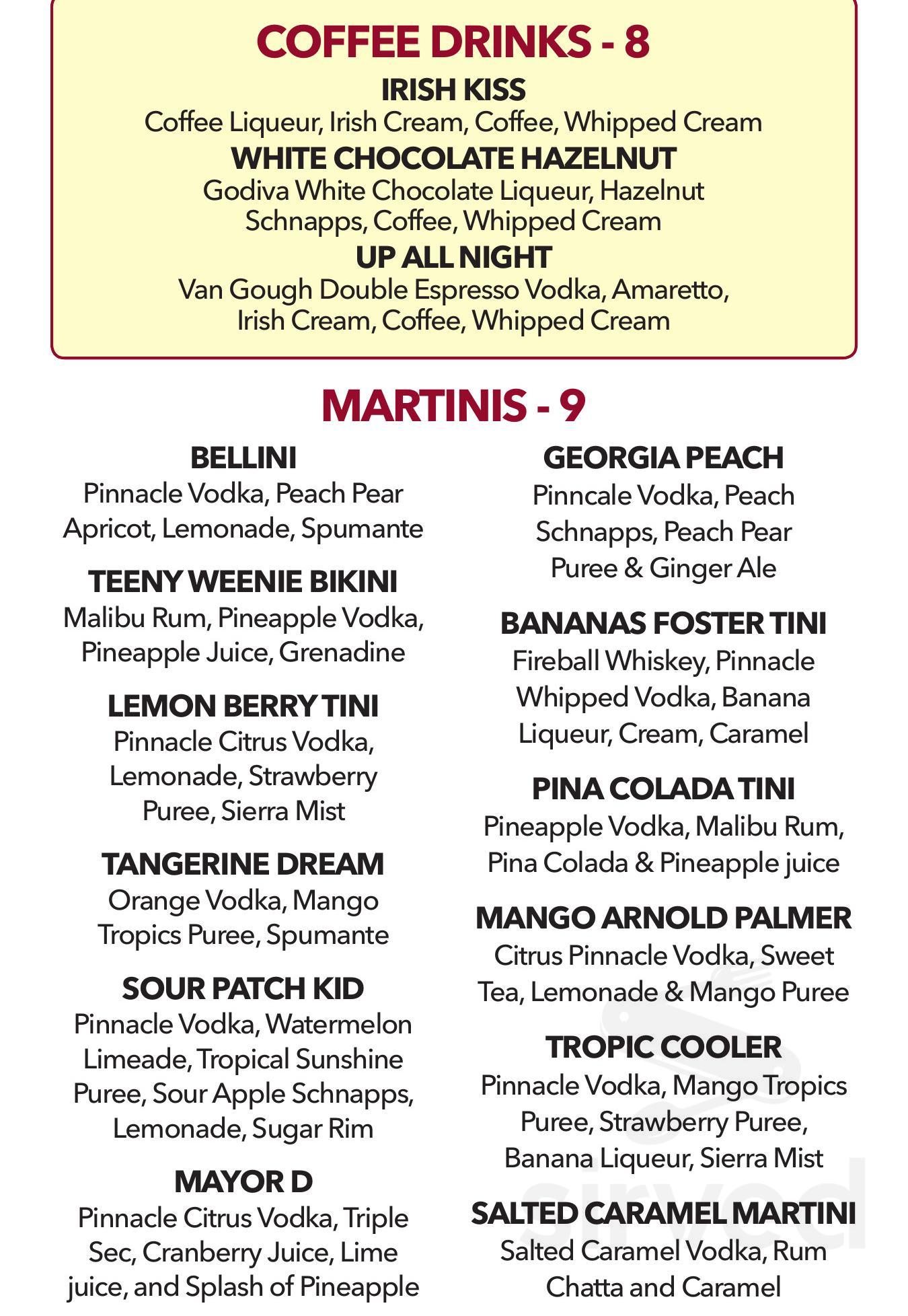 The Egg Bistro Haygood menus in Virginia Beach, Virginia, United States