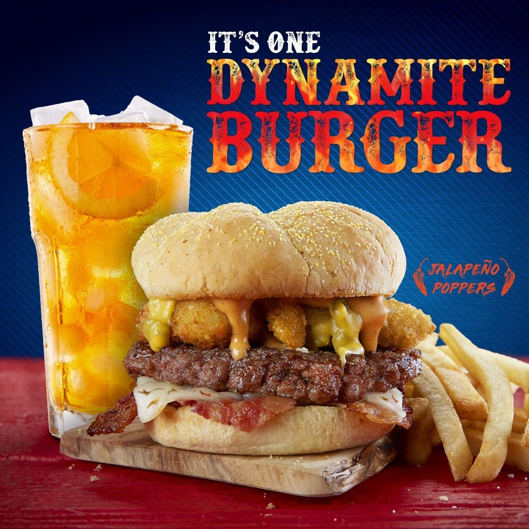 Roy Rogers menu in Leesburg, Virginia, USA