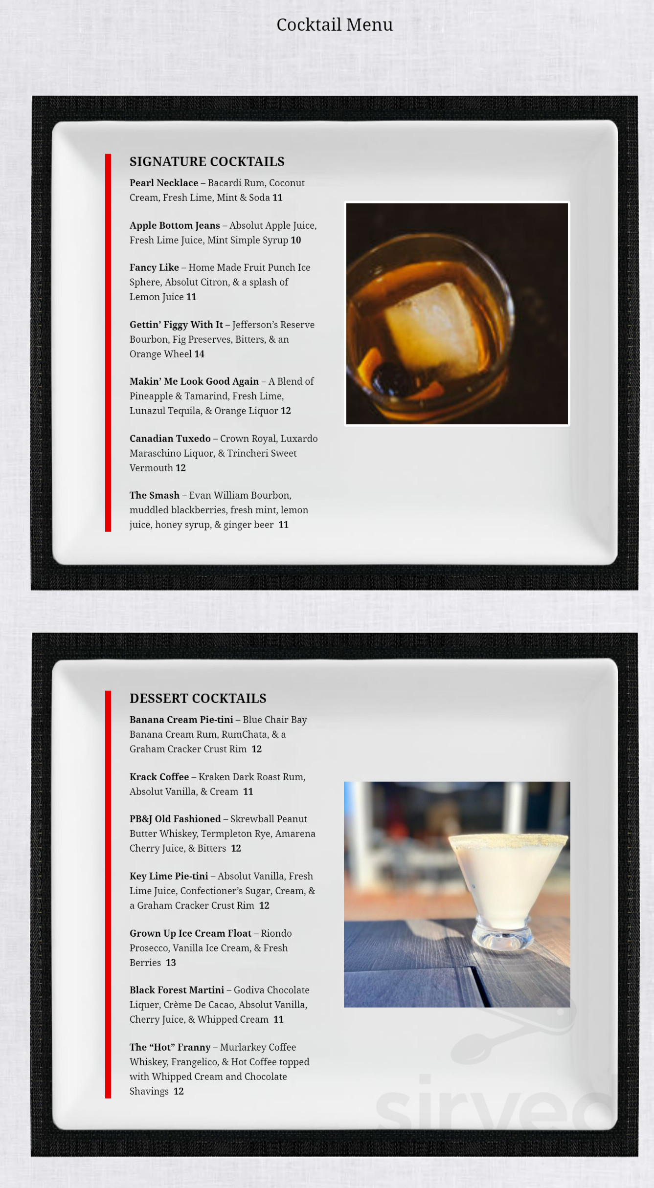Denim And Pearls menu in Warrenton, Virginia, USA