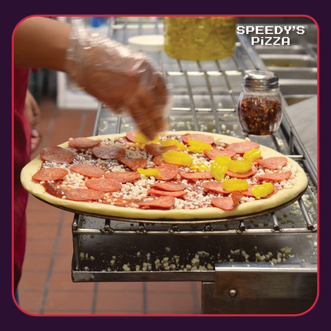 Menu for Speedys Pizza in El Paso, Texas, United States