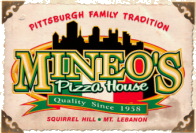 Menu for Mineo's Pizza House in Mt Lebanon, PA | Sirved