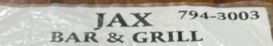 Menu for Jax Bar & Grill in Delta, MO | Sirved