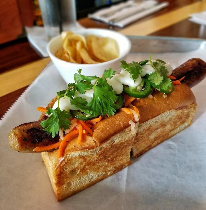 Destination Dogs menu in New Brunswick, New Jersey, USA